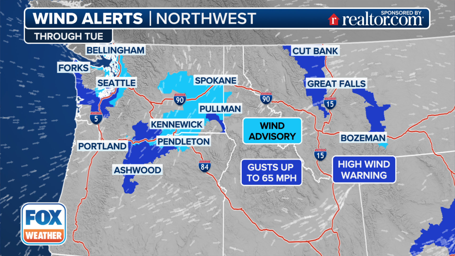 Atmospheric river slams Northwest with hurricane-force wind gusts, flooding rain | Fox Weather